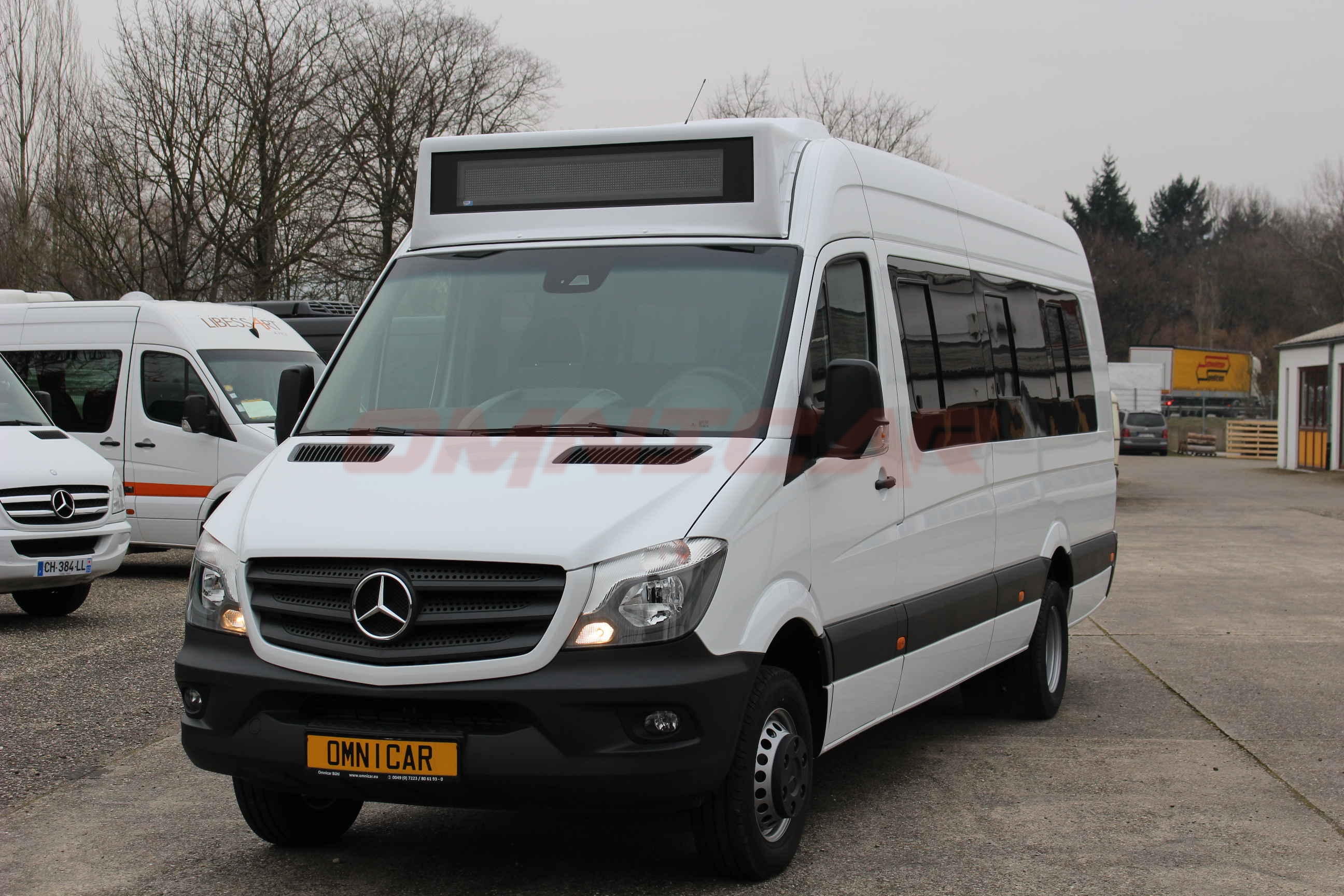 Mercedes Sprinter 22+1 Telma - fenêtres Tropicale - Girouette annex 11