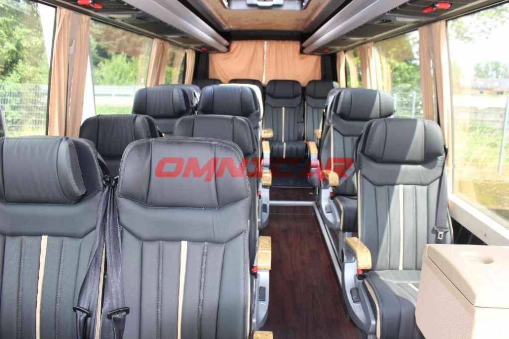 16 seaters luxury extra wide VIP minibus LD Sprinter chassis, Omnicar ...