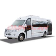 Urban city midi buses minibuses public transport traveling systems ...