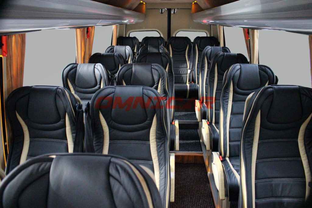 16 seaters luxury extra wide VIP minibus LD Sprinter chassis, Omnicar ...
