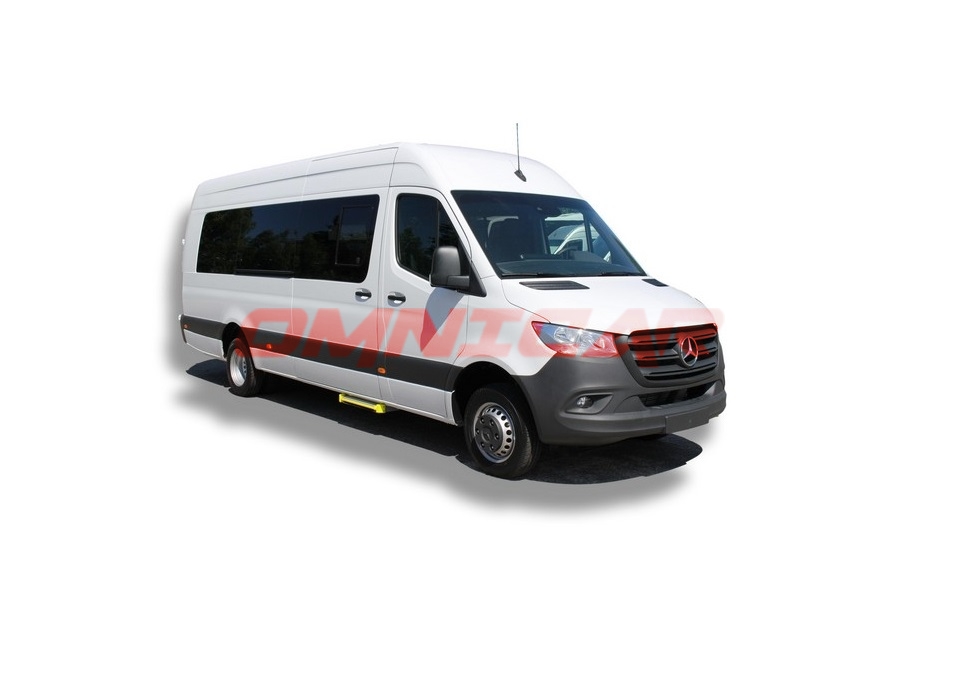 Minibus Sprinter électrique 22+1 scolaire mixte tropicale, Omnicar gmbH ...