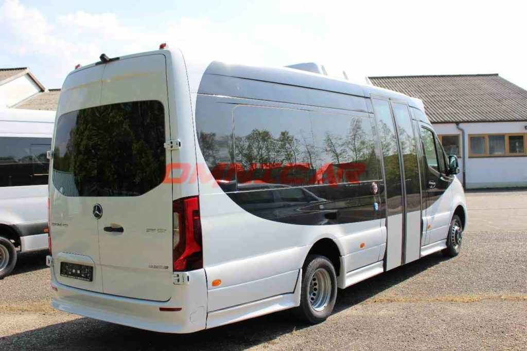 Low floor City minibus Mercedes Sprinter Front low entry, 22 28 ...