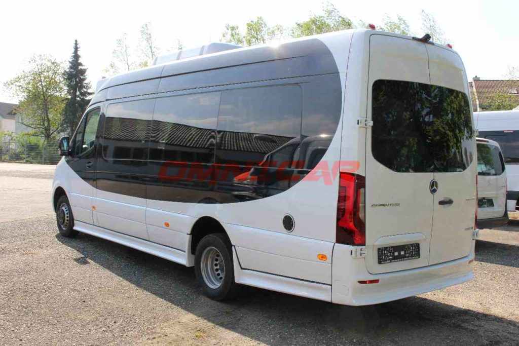 Low floor City minibus Mercedes Sprinter Front low entry, 22 28 ...
