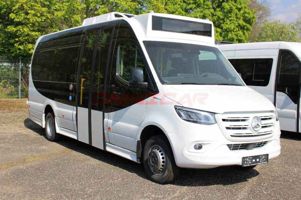 Low floor City minibus Mercedes Sprinter Front low entry, 22 28 ...