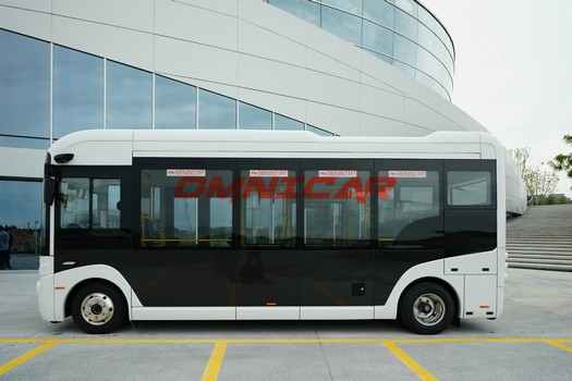 Electric shuttle minibus 35 passengers 7 m Urban, electric cityline ...
