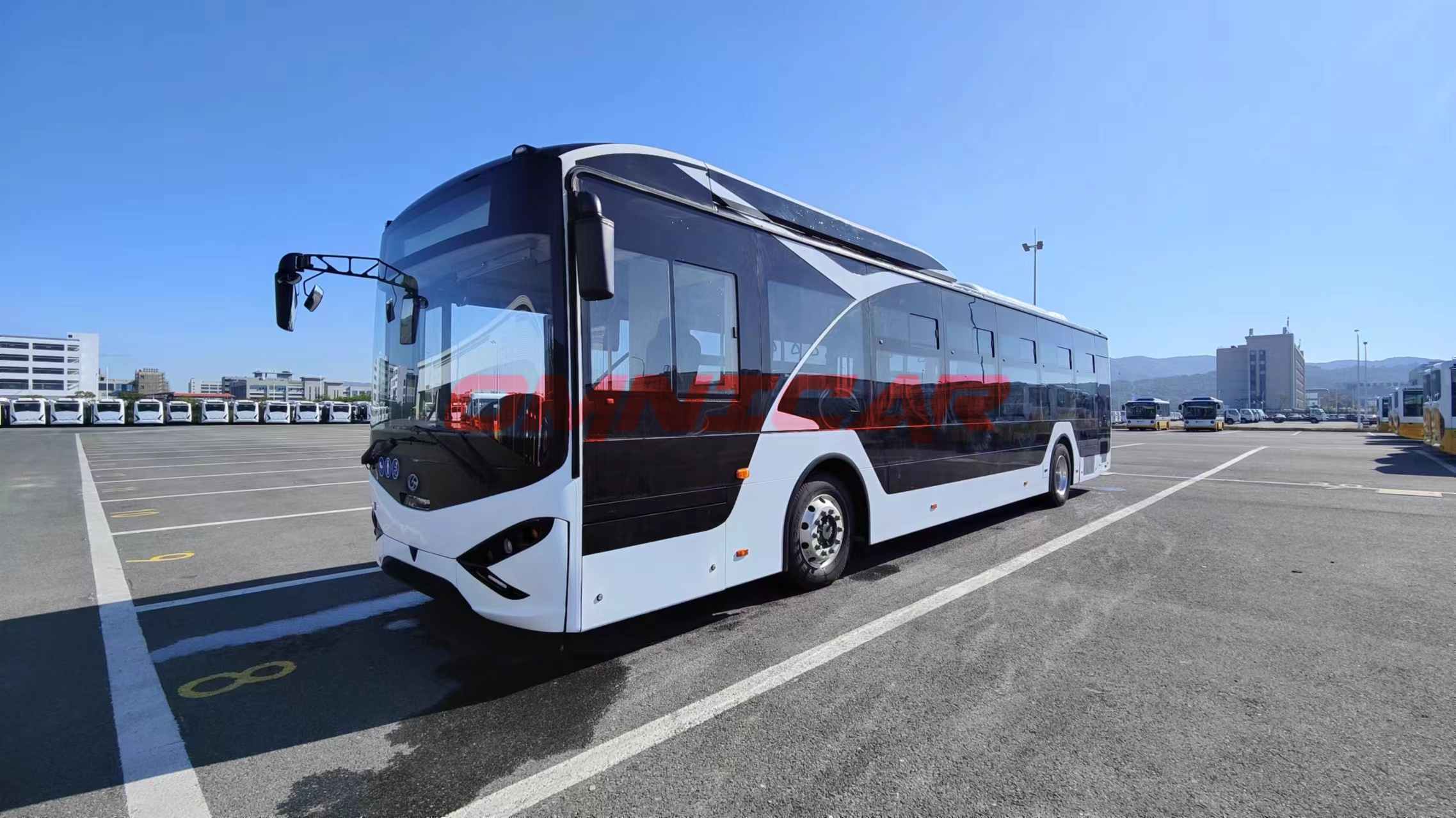 bus électrique immédiatement disponible Bus Urbain Électrique de 12m ...
