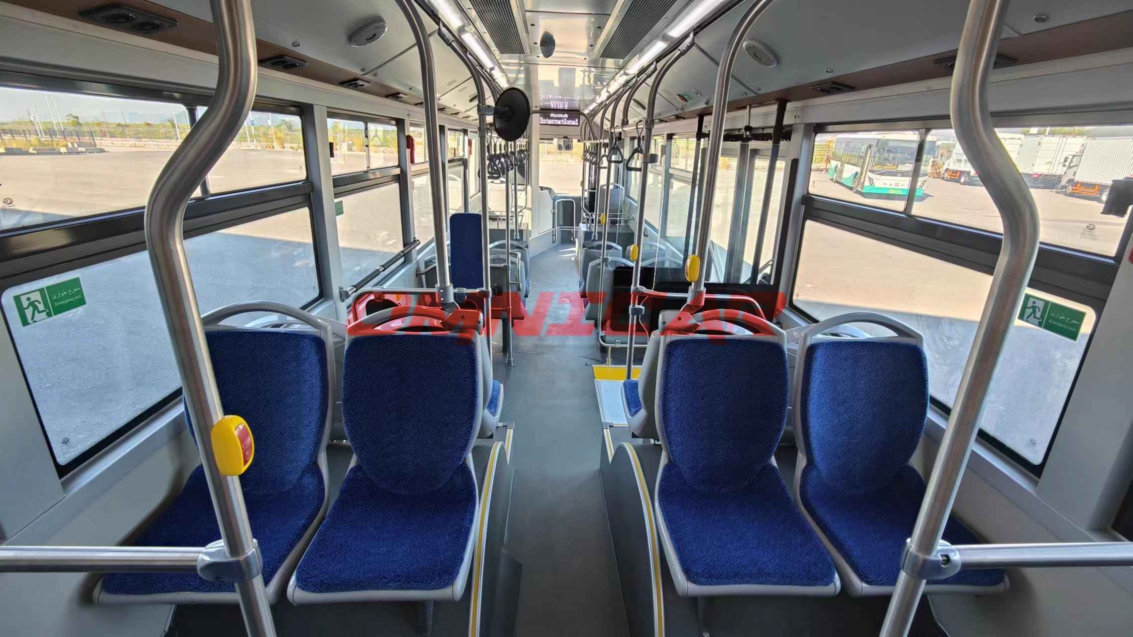 bus électrique immédiatement disponible Bus Urbain Électrique de 12m ...