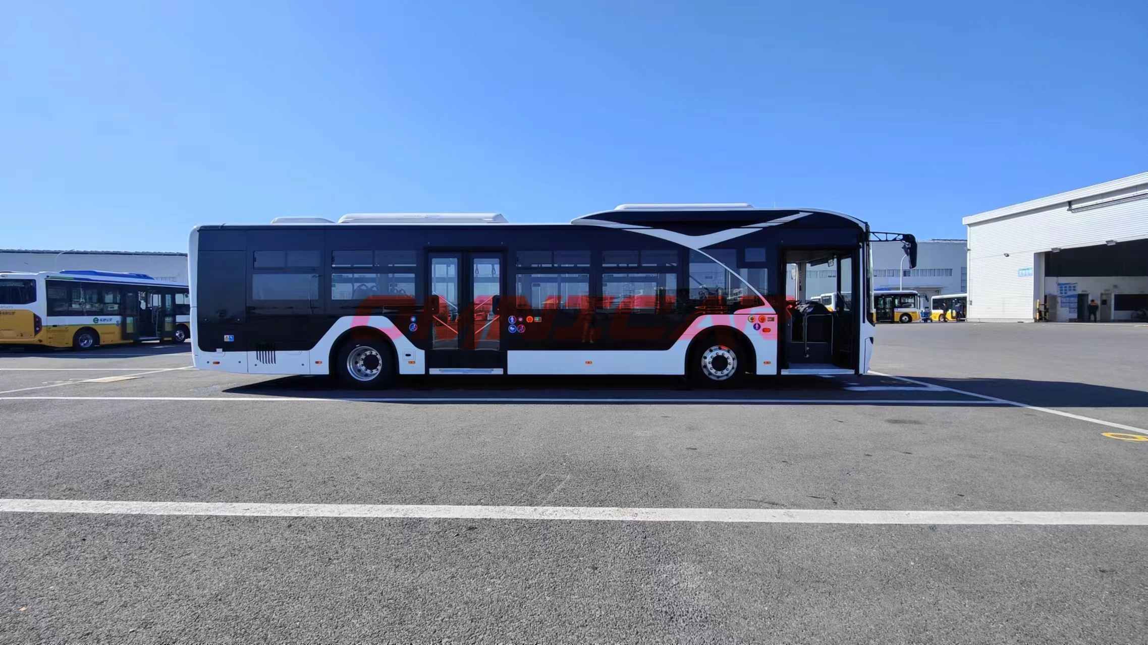 bus électrique immédiatement disponible Bus Urbain Électrique de 12m ...
