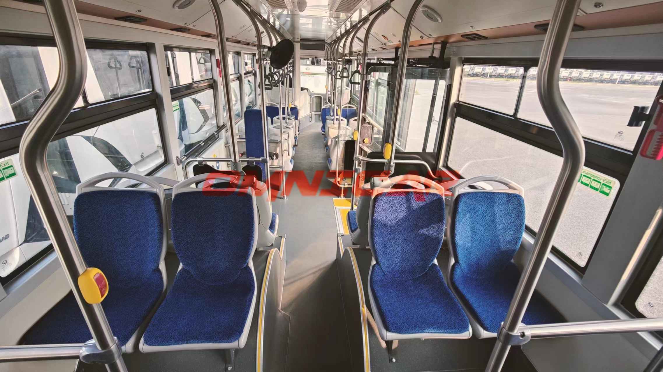 bus électrique immédiatement disponible Bus Urbain Électrique de 12m ...